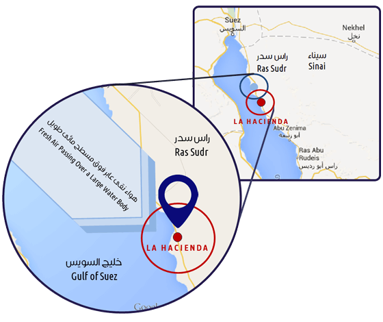 قرية لا هاسيندا راس سدر - La Hacienda Resort Ras Sedr | البوصلة العقارية